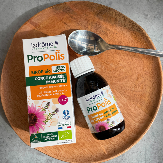 Sirop Propolis Sans Sucres bio : gorge, respiration et immunité ...