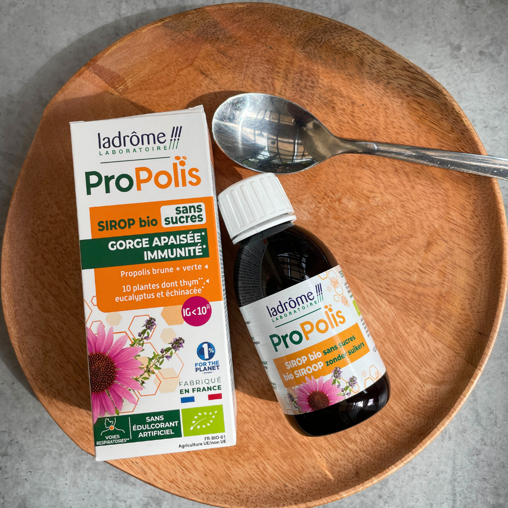 Sirop Propolis Sans Sucres bio : gorge, respiration et immunité ...
