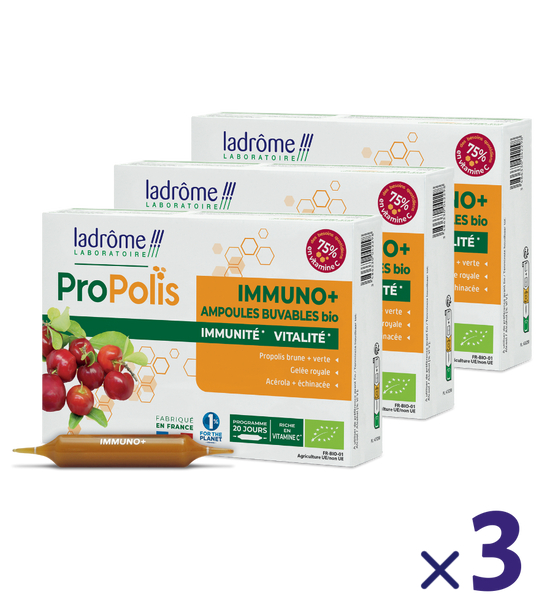 Ampoules Propolis bio - Immuno+ – Ladrôme Laboratoire