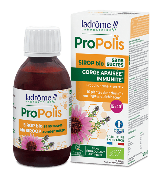Sirop Propolis Sans Sucres bio : gorge, respiration et immunité ...