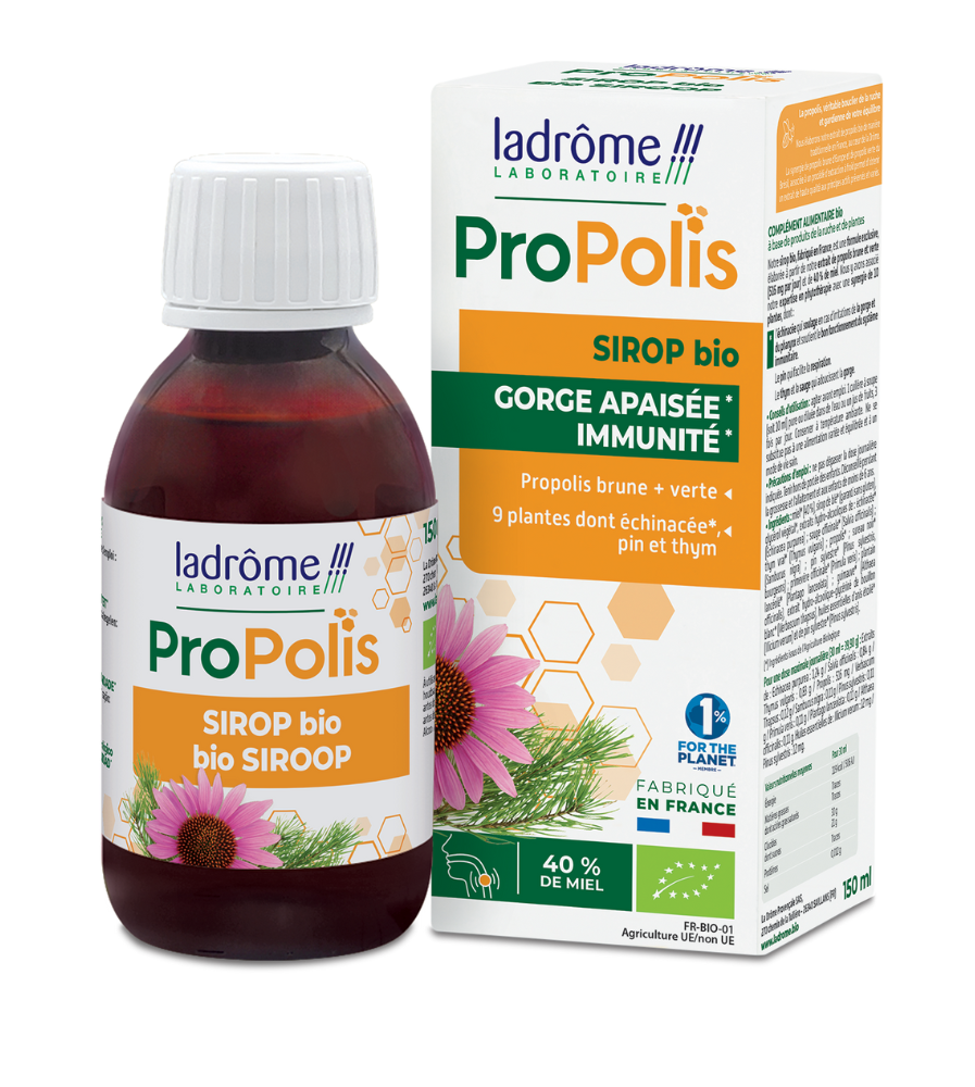 Propolis bio : Ampoules Immuno+ – Ladrôme Laboratoire