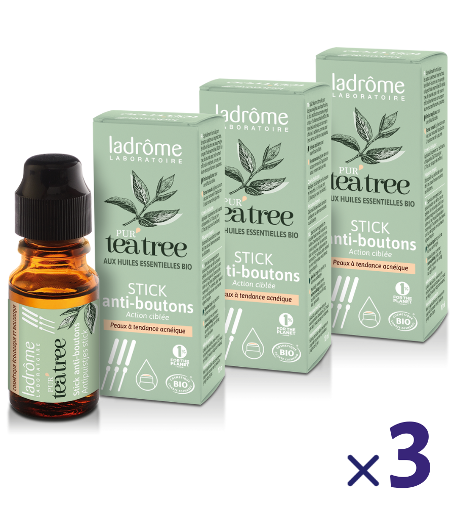 Stick anti boutons au Tea tree bio - Ladrôme Laboratoire